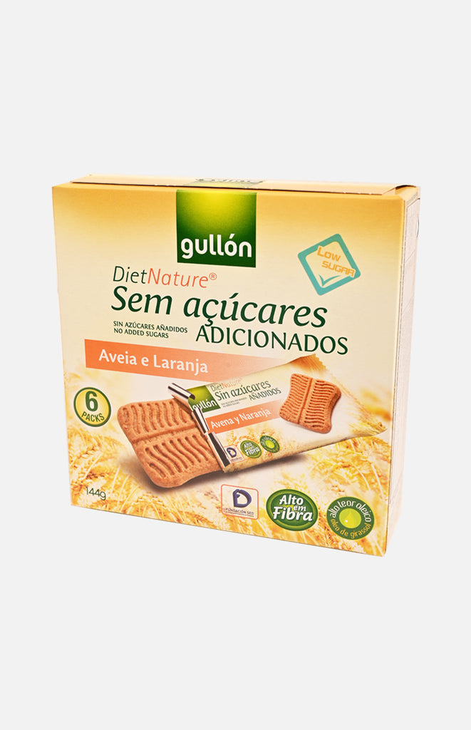 Gullon Cookie with Oats and Orange (No Added Sugar) | Yue Hwa Online Shop